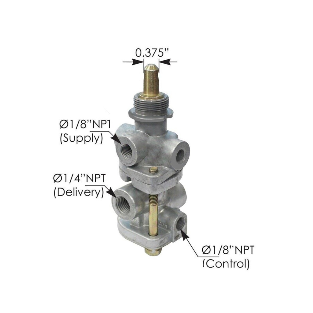 PP7 Type Control Valve 40PSI 170.288239 288239 | KAHGO Truck Parts